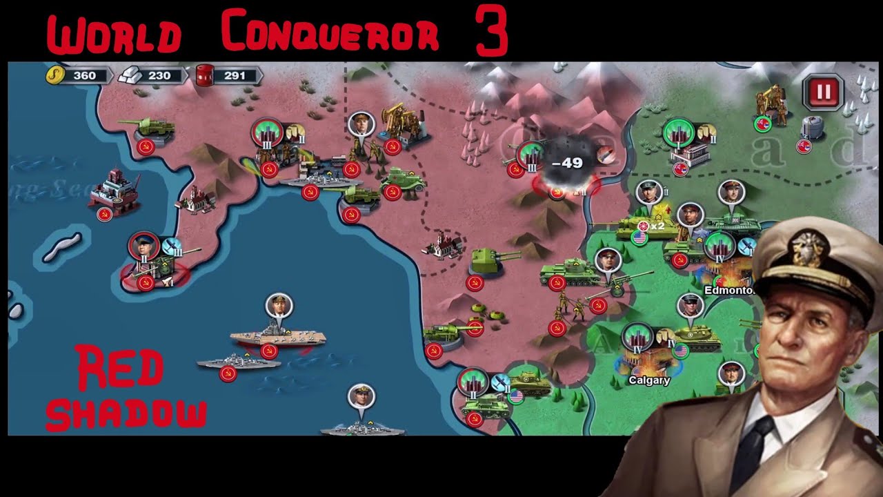 RED SHADOW - World Conqueror 3 Guide - YouTube