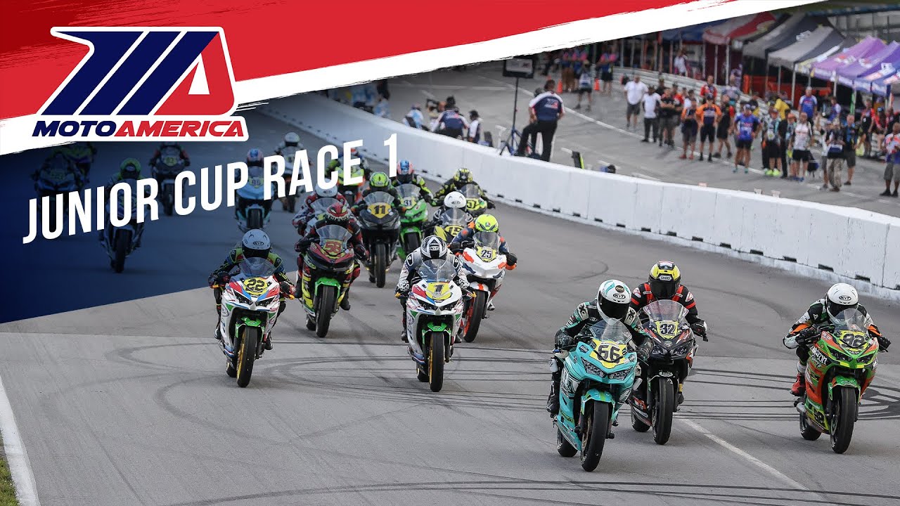 Junior Cup Race 1 at Mid-Ohio - FULL RACE | MotoAmerica - YouTube