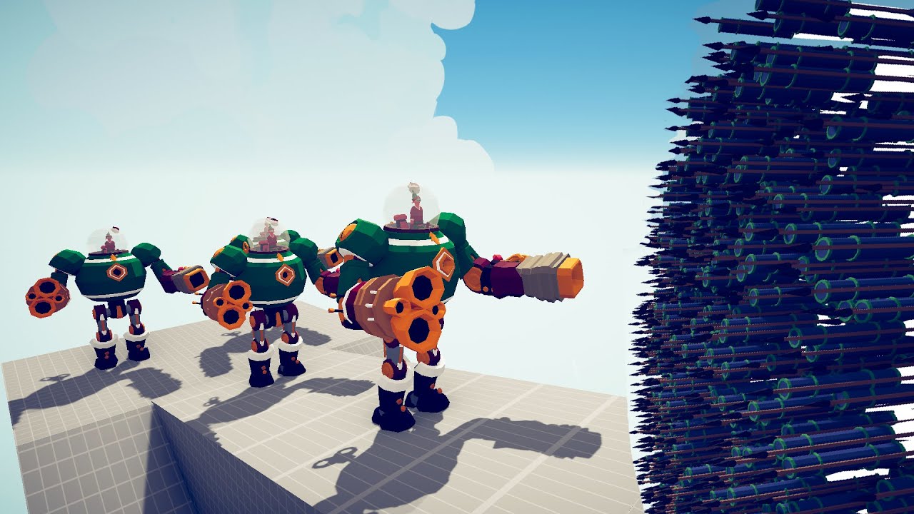 JOLLY BOT vs ALL RANGED UNITS Tabs - Totally Accurate battle Simulator ...