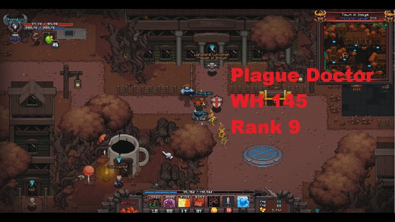 Hero Siege: Plague Doctor WH 145 Rank 9 - YouTube