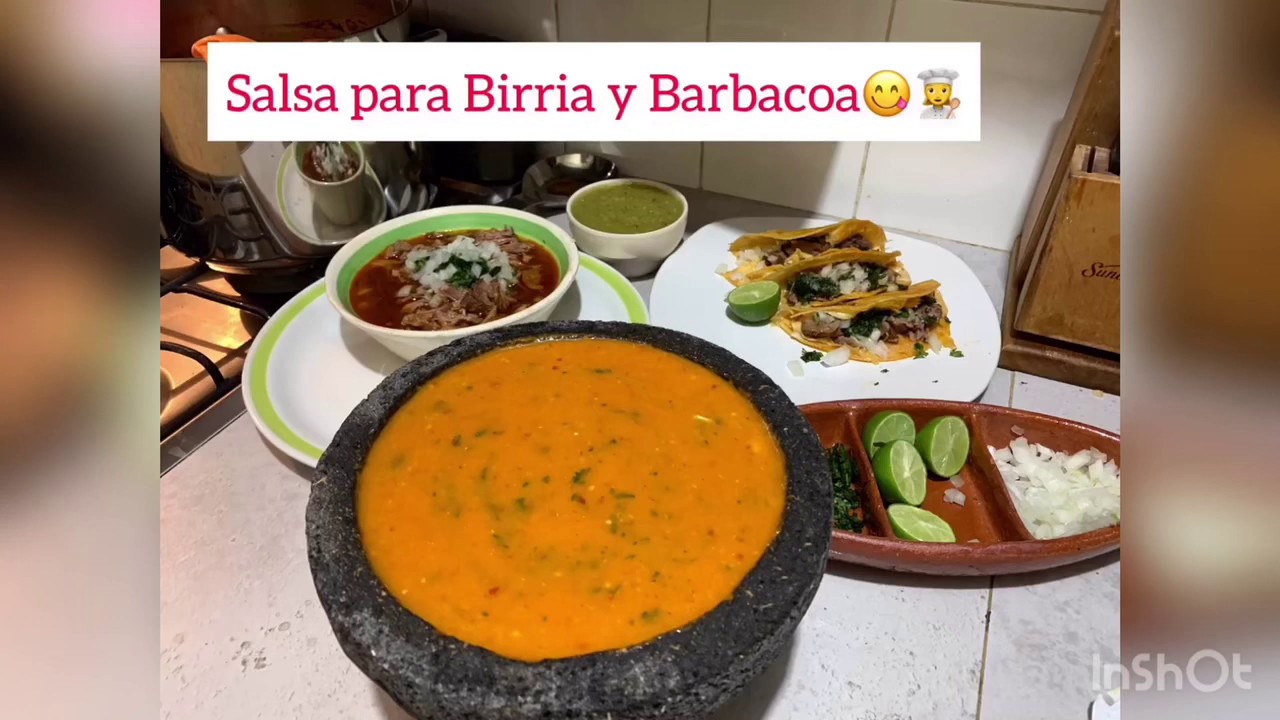SALSA PARA BIRRIA O BARBACOA/ SINALOA - YouTube