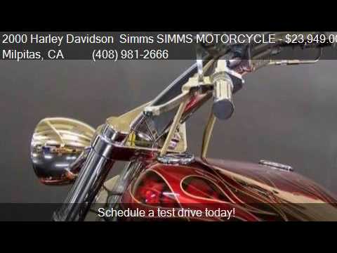 2000 Harley Davidson Simms SIMMS MOTORCYCLE for sale in Mi - YouTube