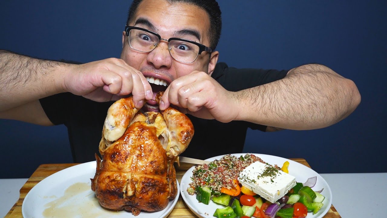 COSTCO FOOD ASMR - SAVAGE EATING - YouTube