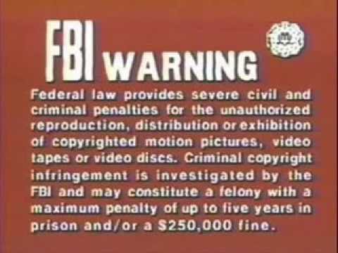 CBS/FOX Warning Screen - YouTube