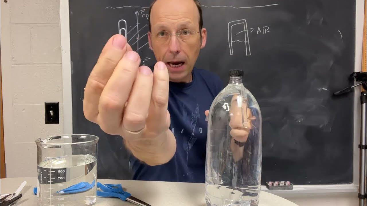 DIY Buoyancy Demo - The Cartesian Diver - YouTube