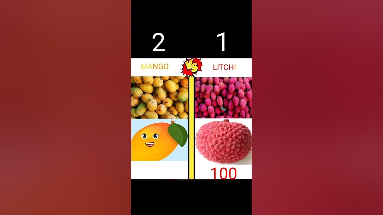 Mango Vs Litchi Shorts Mango Litchi Principalxyzfact Vibhu96 Viral Youtubeshorts