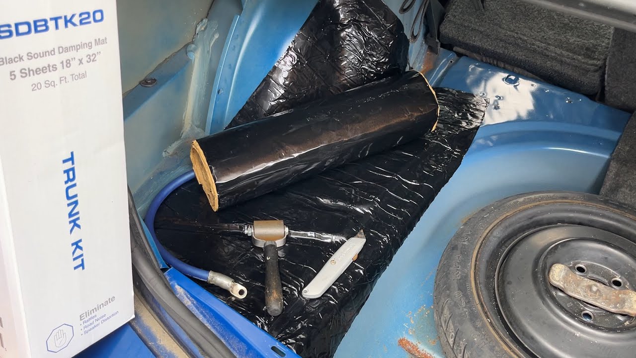 SOUND DEADENING INSTALL BEFORE & AFTER RESULTS - YouTube