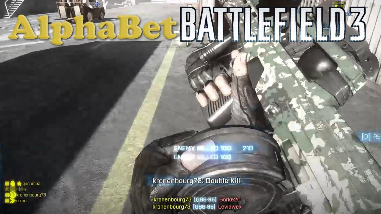 Alphabet Battlefield - Q is for..... QBB-95B - Battlefield 3 - YouTube