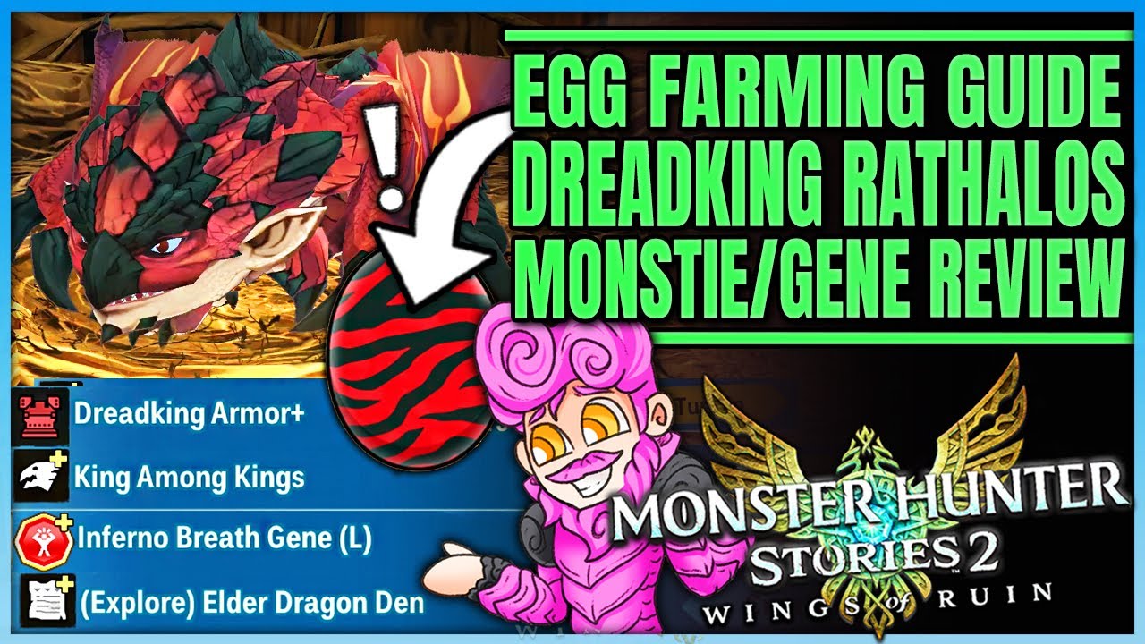 DREADKING RATHALOS IS INSANE - New Gene/Monstie/Armor Review + Egg Farm ...