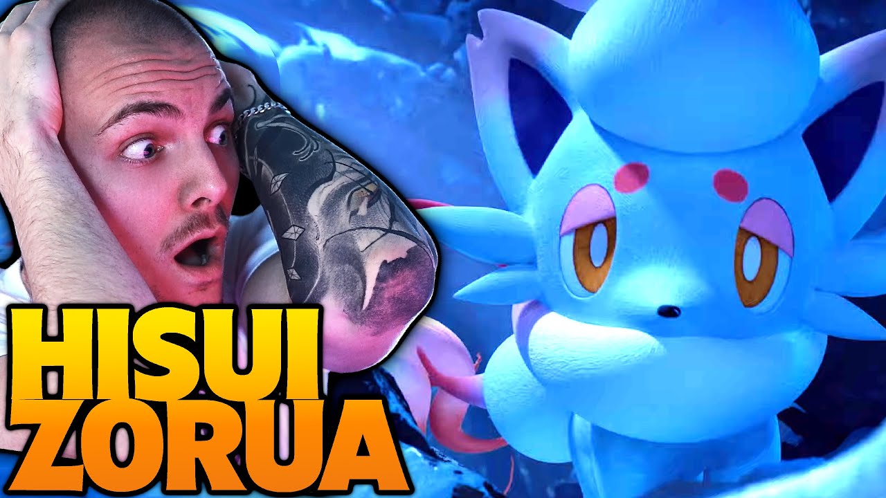 NEUE Hisui Form Zorua / Zoroark 😱 Pokémon-Legenden: Arceus - YouTube
