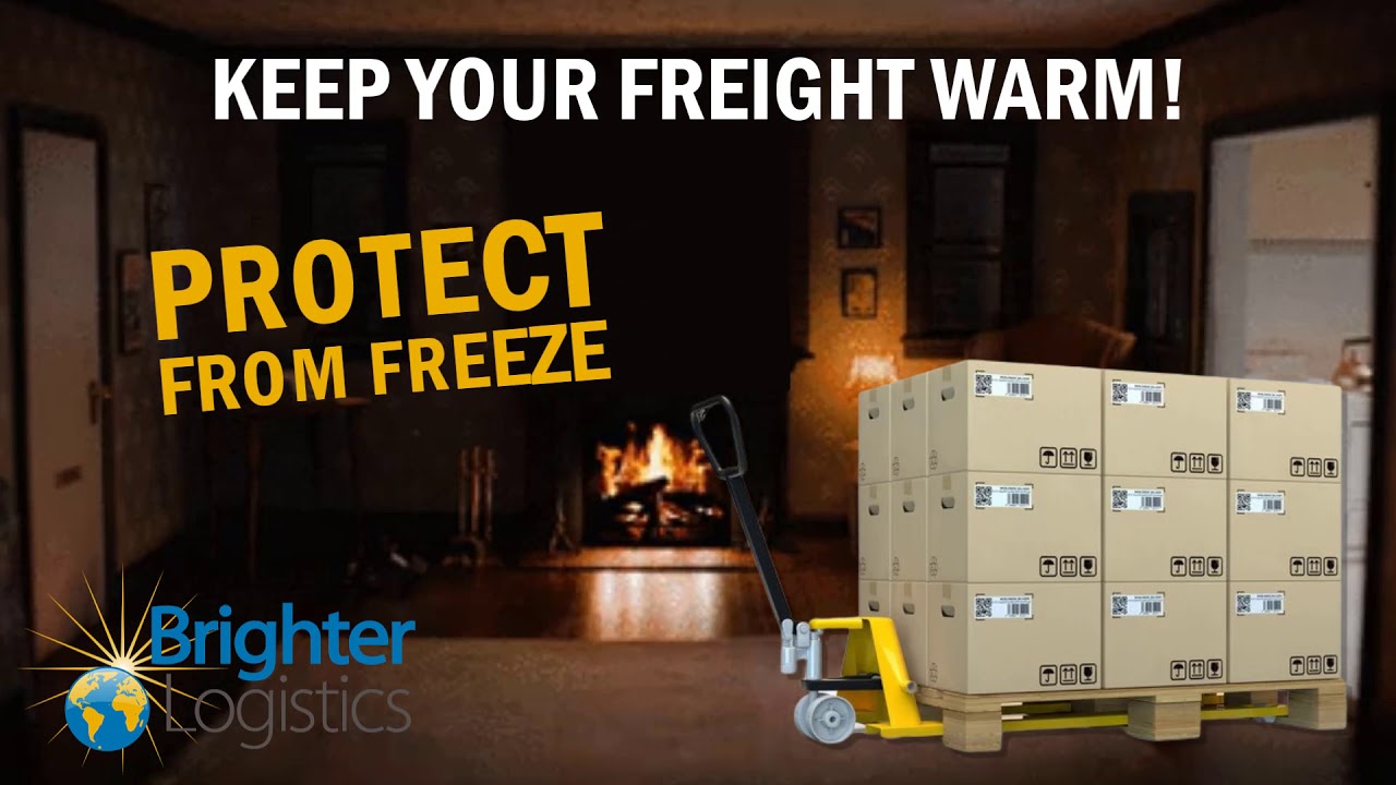 Protect From Freeze - Keep Your Freight Warm - YouTube