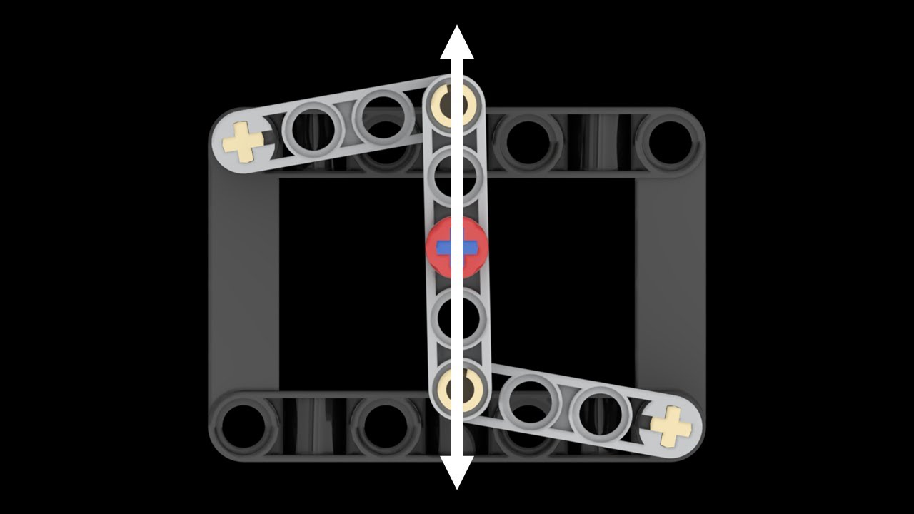 5 Simple Straight Line Linkages Part 1 | Lego Technic - YouTube