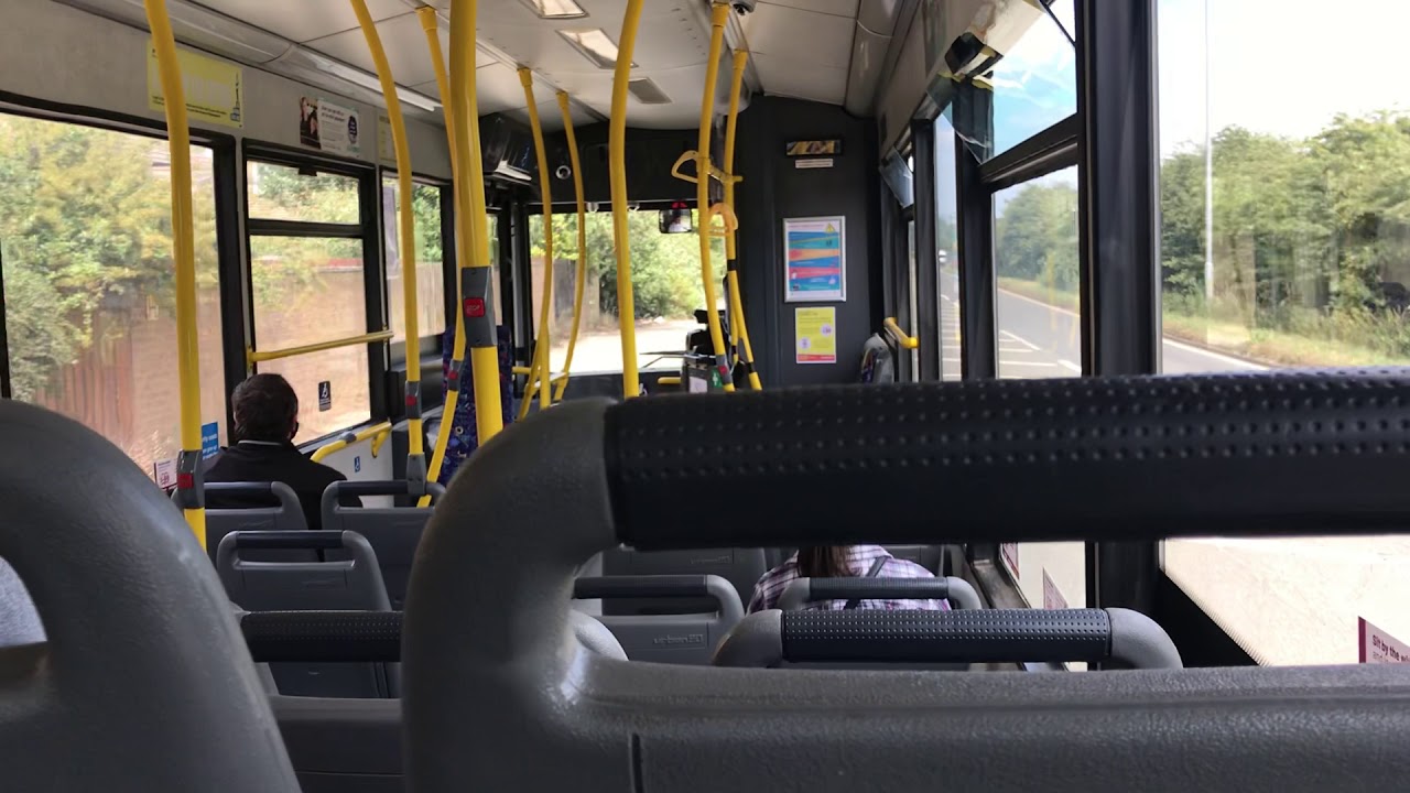 Route X76 Hedingham bus from Elmsted Market to Weeley - YouTube