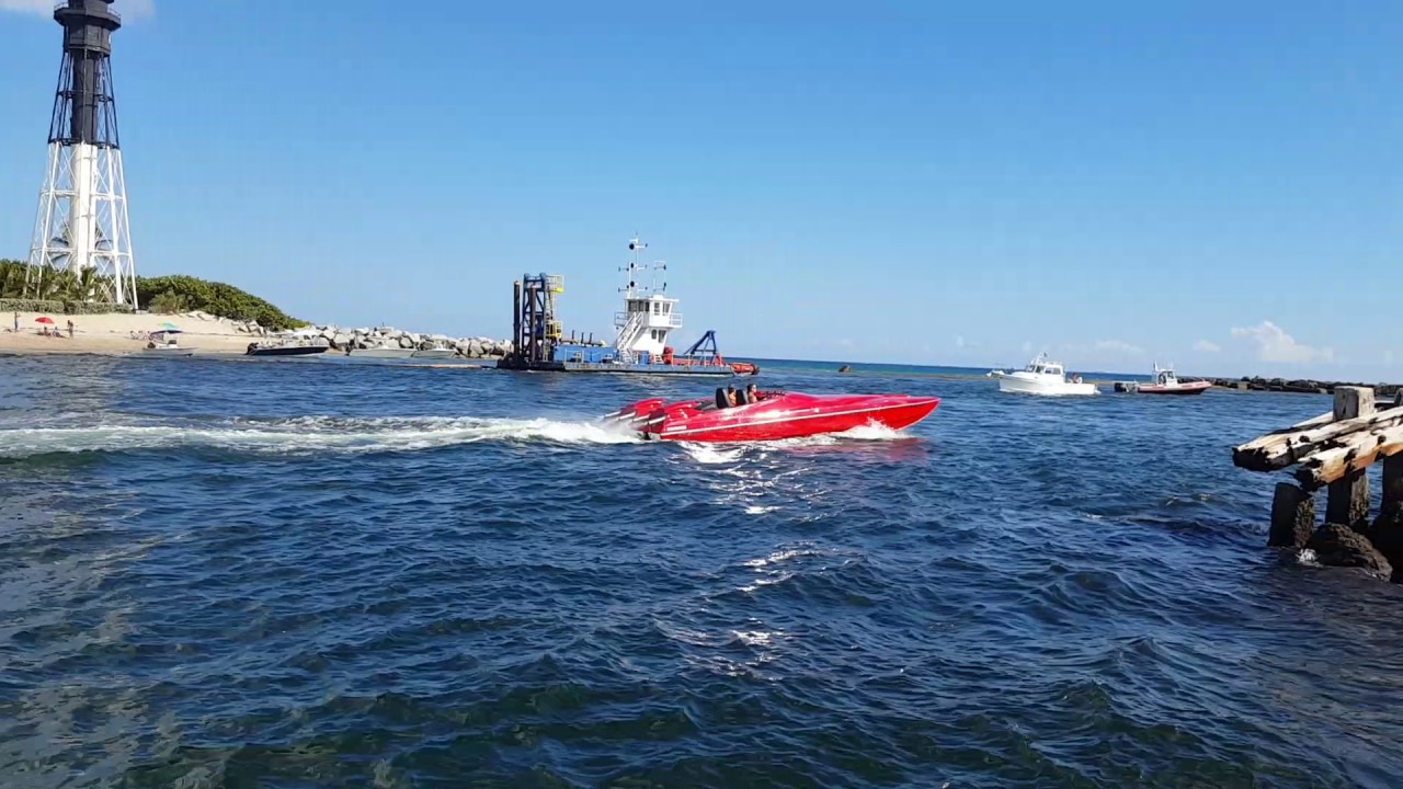 Spectre Cat at Hillsboro Inlet - YouTube