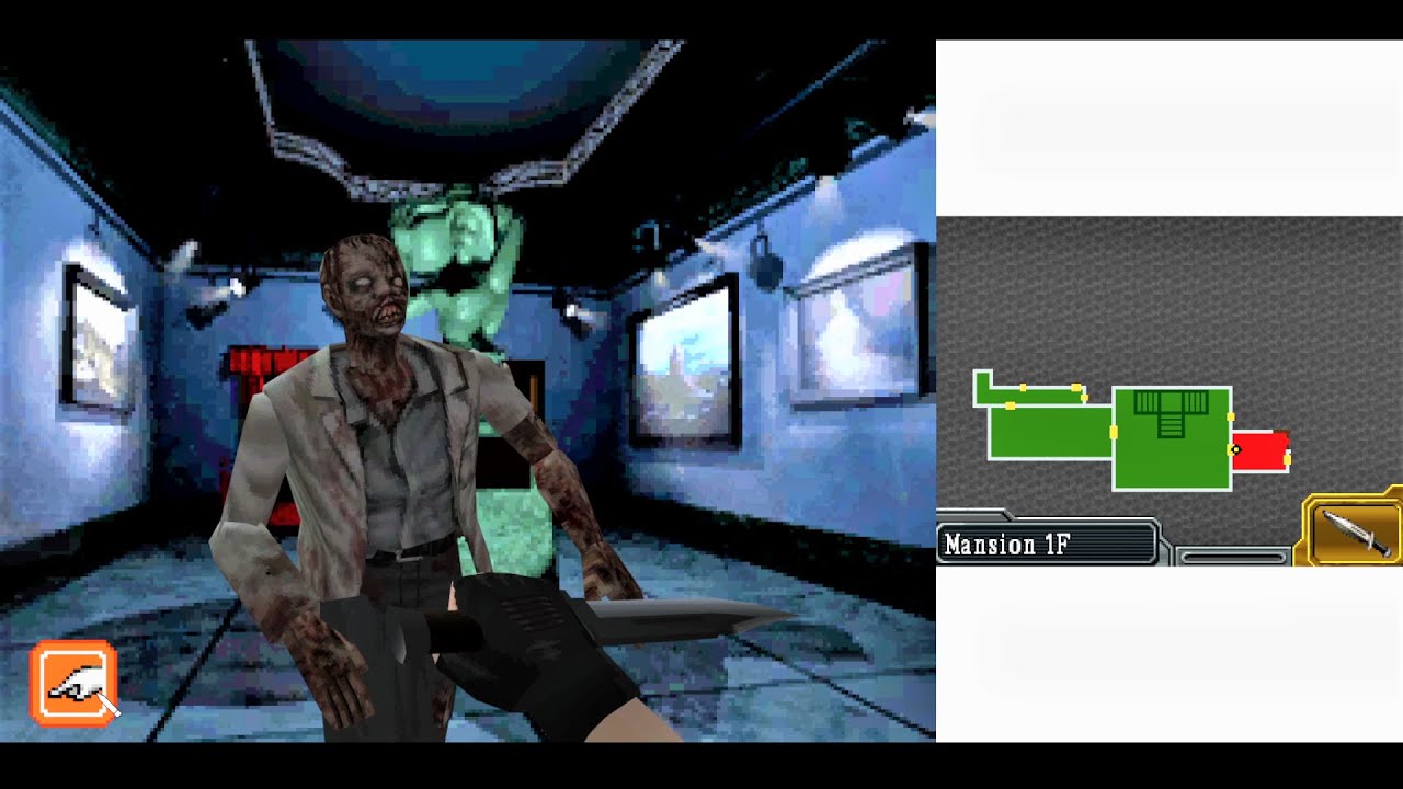 BioHazard : Deadly Silence (2006) Nintendo DS ShortGameplay in HD ...