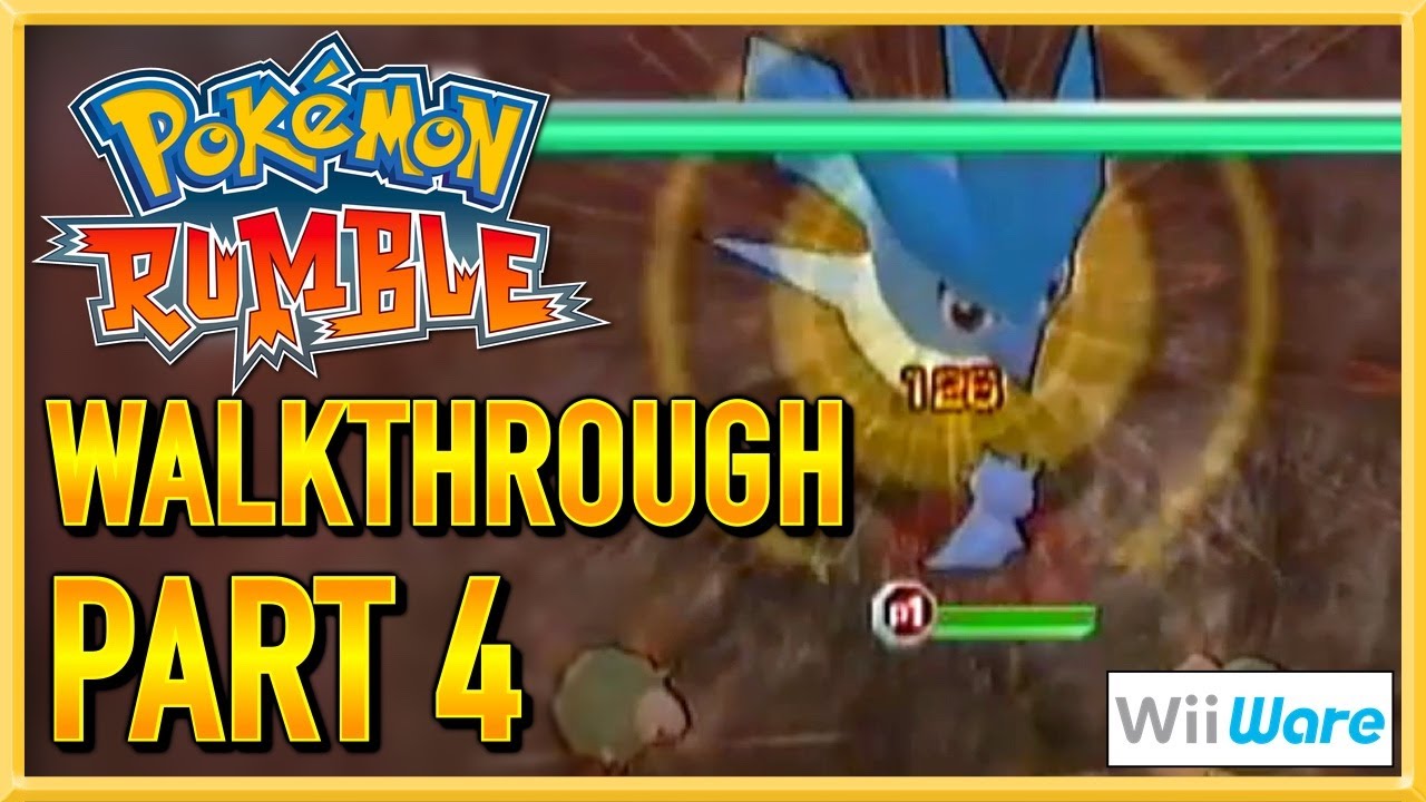 Pokemon Rumble - Walkthrough - Gameplay - Let's Play - WiiWare - Part 4 ...