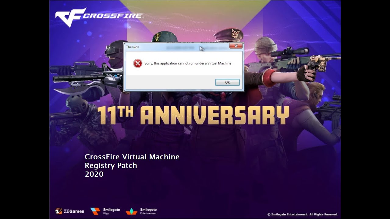 CrossFire: Virtual Machine Registry Patch [2020] - YouTube