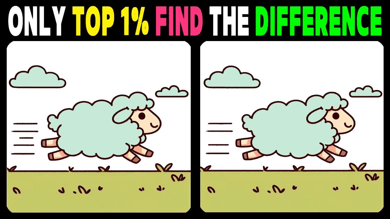 Spot the Difference: Only 1% Can Find Differences In 90 Seconds 【Find ...