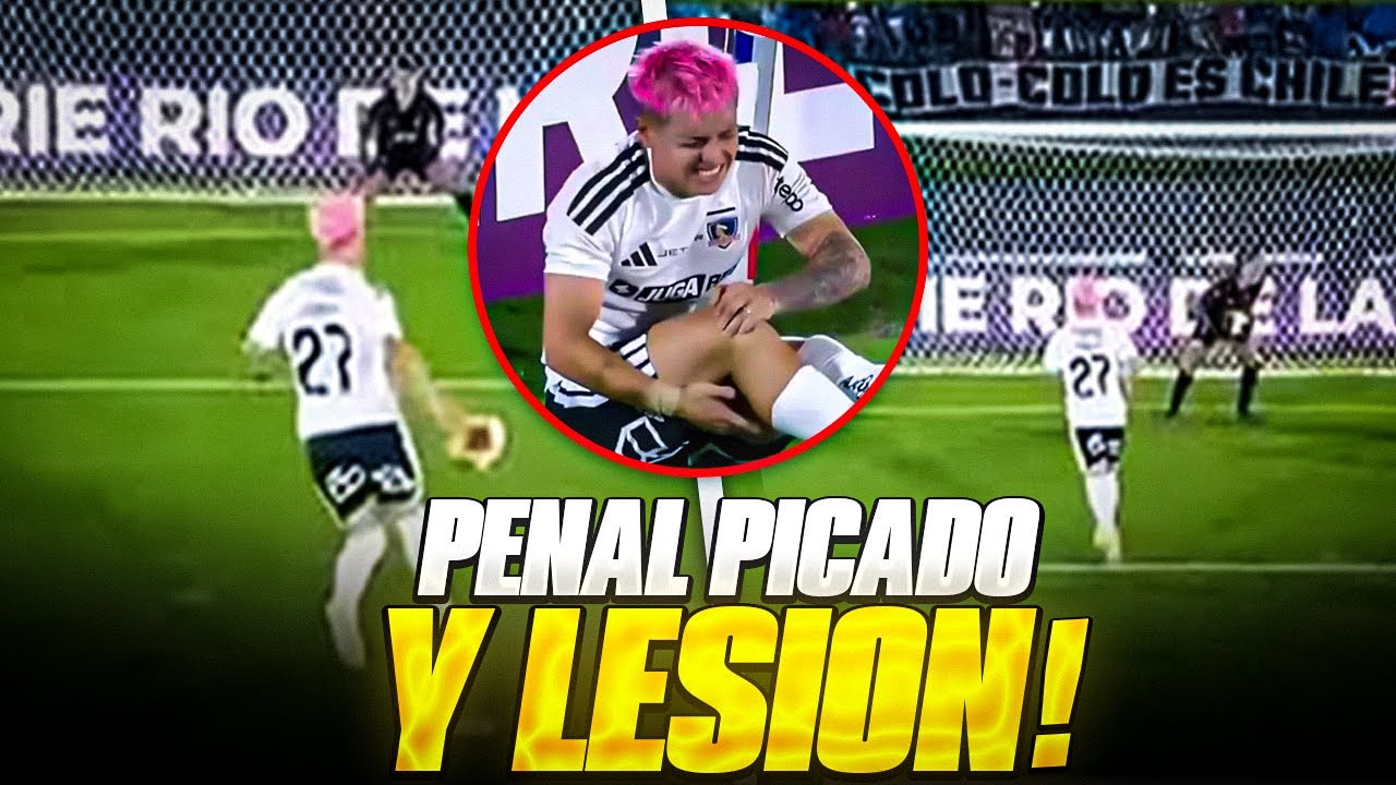 Quiso picar el penal, falló y terminó lesionado - YouTube
