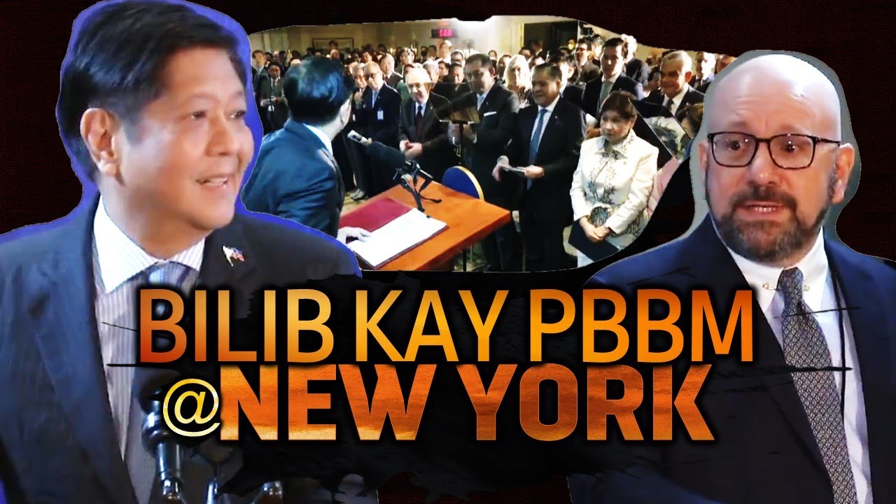 PBBM INSPIRING speech sa Philippine Economic Briefing sa New York ...