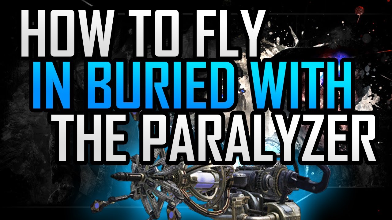 Buried Zombies - How to Fly in Black Ops 2 Zombies - Upgraded PARALYZER ...