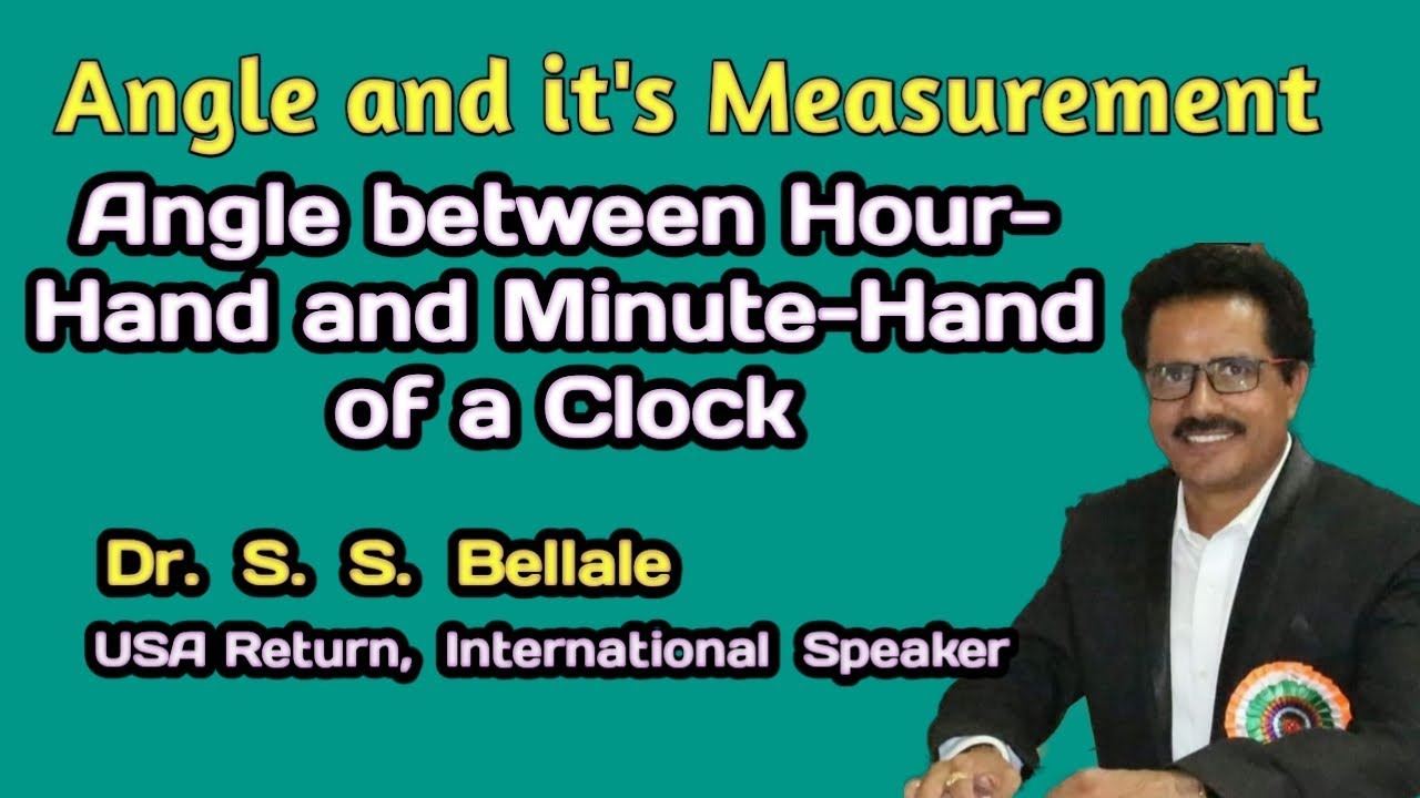 11th Math1 | Angle and it's Measurement | Angle Between Hour Hand and ...