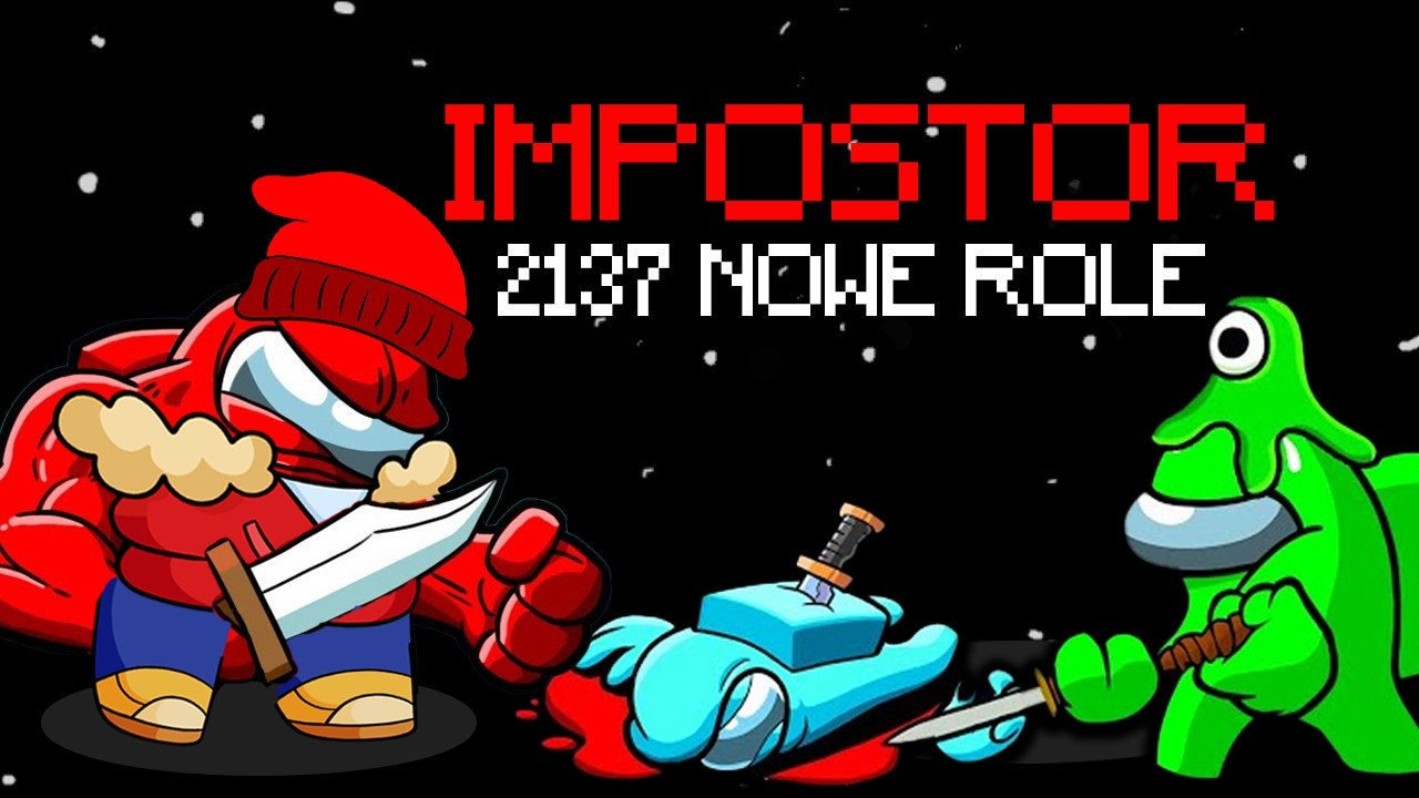 NAJLEPSZE GRY jako IMPOSTOR w AMONG US - CAŁY FILM - YouTube