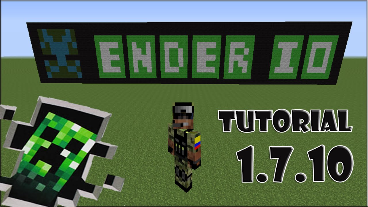 Tutorial de Ender IO 1.7.10 | Redstone, Energy, Item y Fluid Conduits ...
