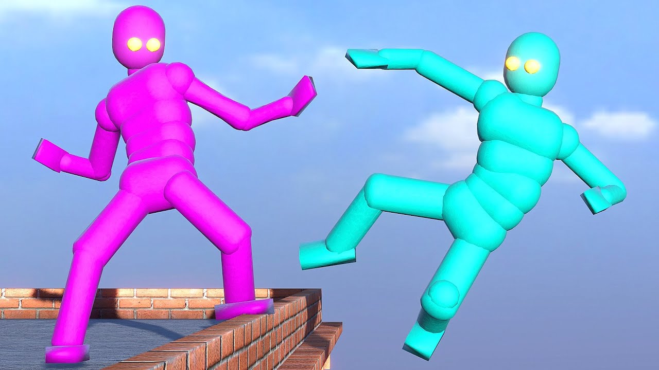 NPC Wars with Active Ragdoll Physics in Overgrowth! - YouTube