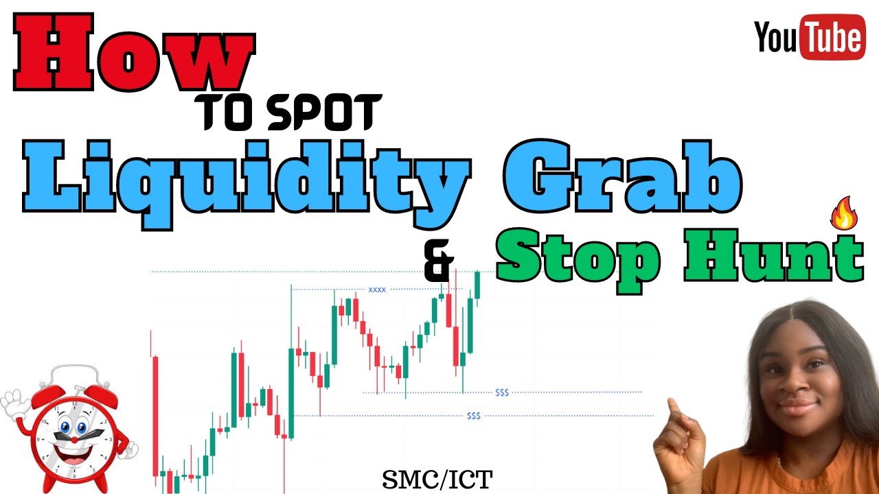 Secret on how to SPOT LIQUIDITY GRAB's and Stop hunt (LIQUIDITY TRADING ...