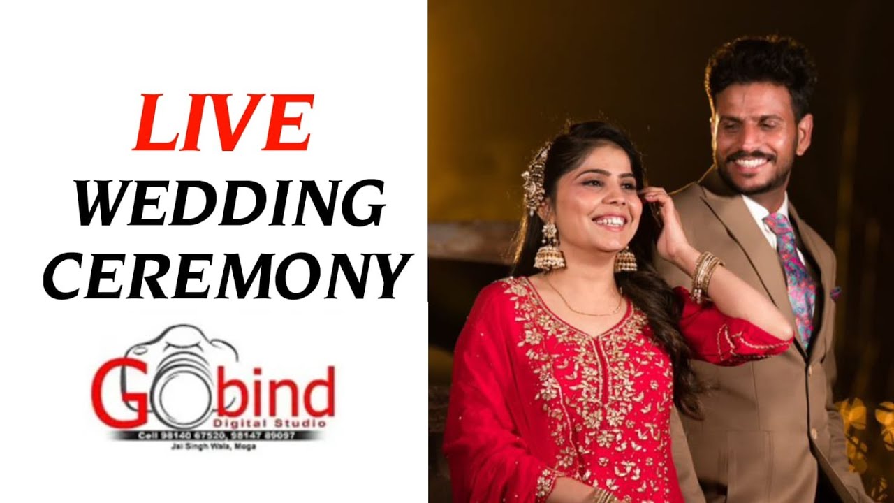 LIVE WEDDING CEREMONY # GAGANDEEP KAUR & HARPREET SINGH (20-01-2025) - YouTube