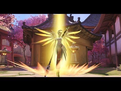 Overwatch: Old Mercy ult - YouTube