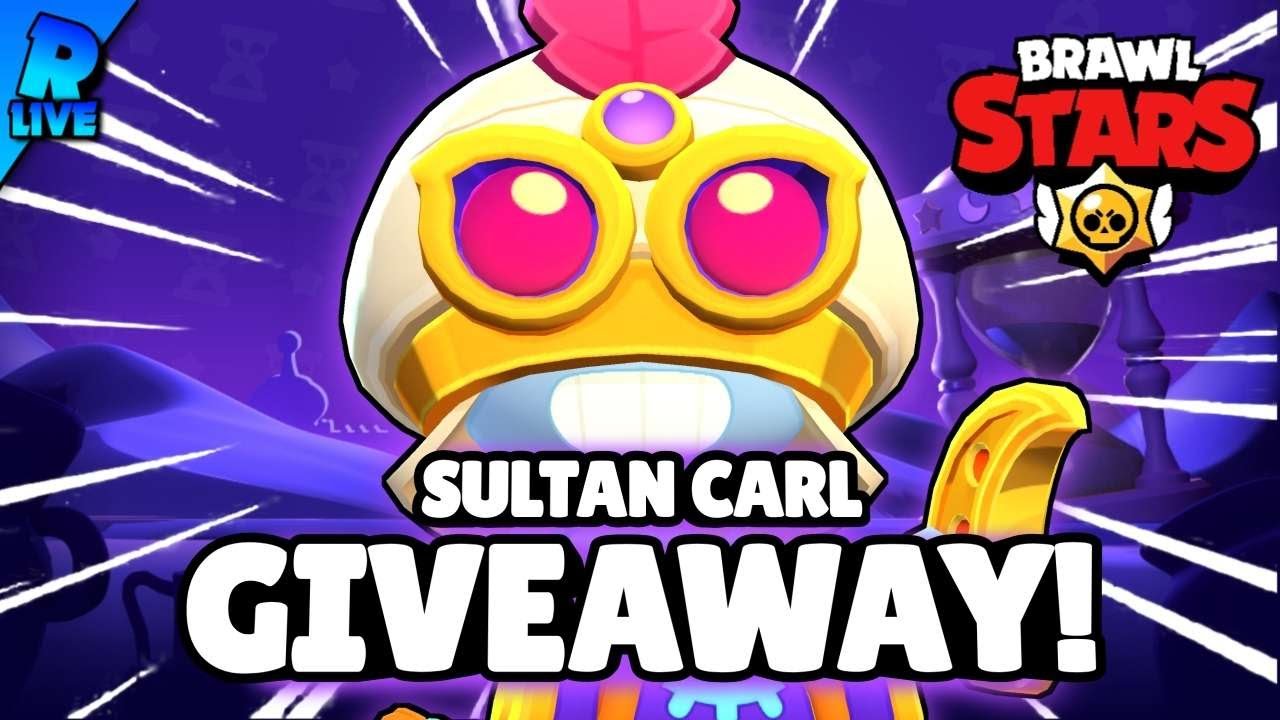 GIVEAWAY SULTAN CARL SKIN SI ROOM-URI CU ABONATII! BRAWL STARS - YouTube