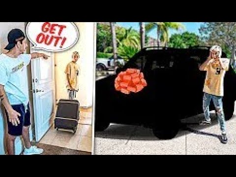Faze Rug firing his camera Man, then surprising him with a new car ...