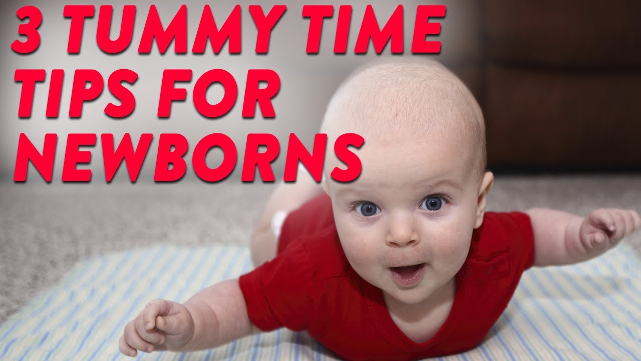 3 Tummy Time Tips For Newborns | CloudMom - YouTube