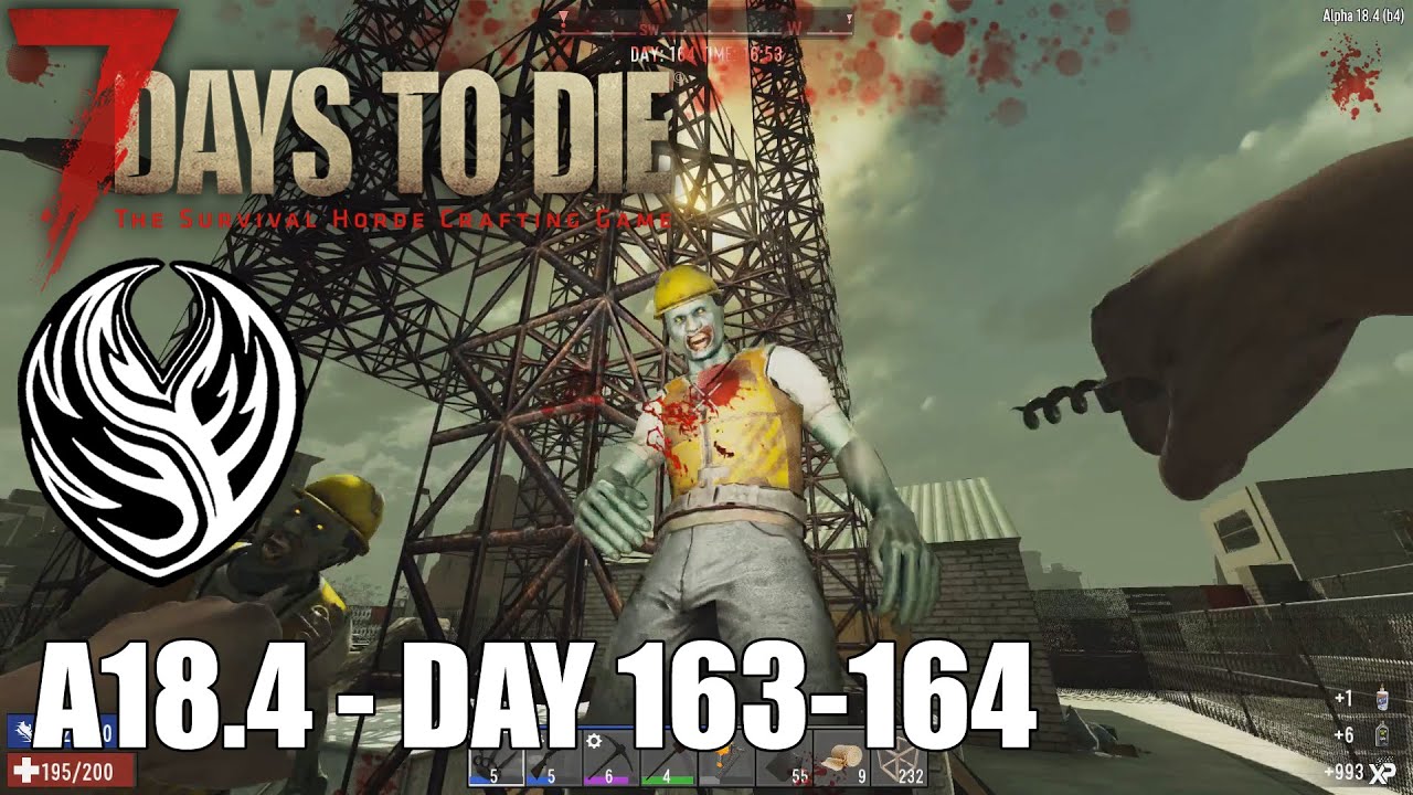 7DTD Alpha 18.4 | Day 163 164 - Design Nr 2 - YouTube
