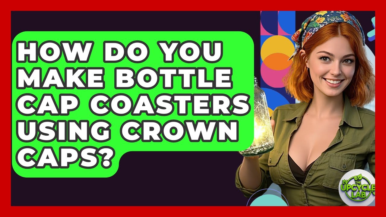 How Do You Make Bottle Cap Coasters Using Crown Caps? - The Upcycle Lab ...