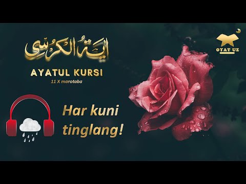 Muhammadloiq Qori - Ayatul Kursi (🌧yomg'ir effekti bilan☔️)