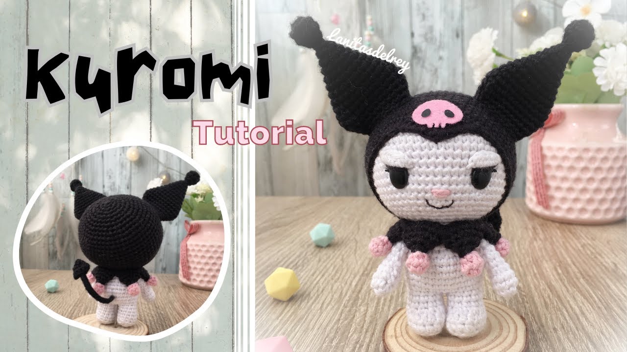 Tutorial Amigurumi - Kuromi (leer descripción) - YouTube