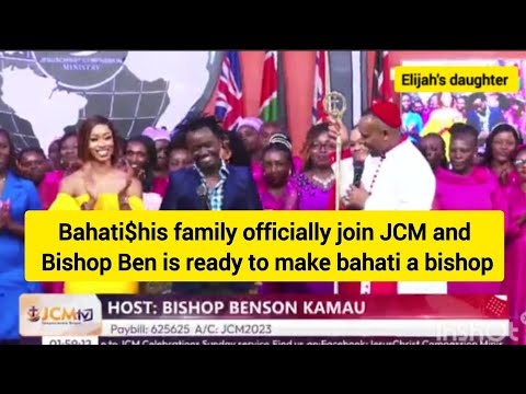 FINALLY BAHATI AND HIS FAMILY OFFICIALLY JOINS JCM CHURCH - YouTube
