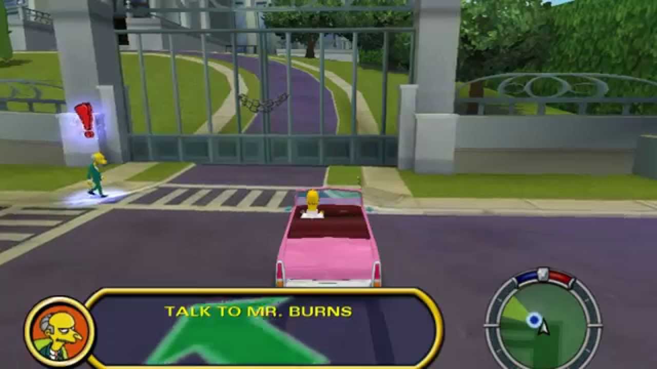 The Simpsons Hit & Run - Parte.5 Corrida entre Homer Jay Simpsons e ...