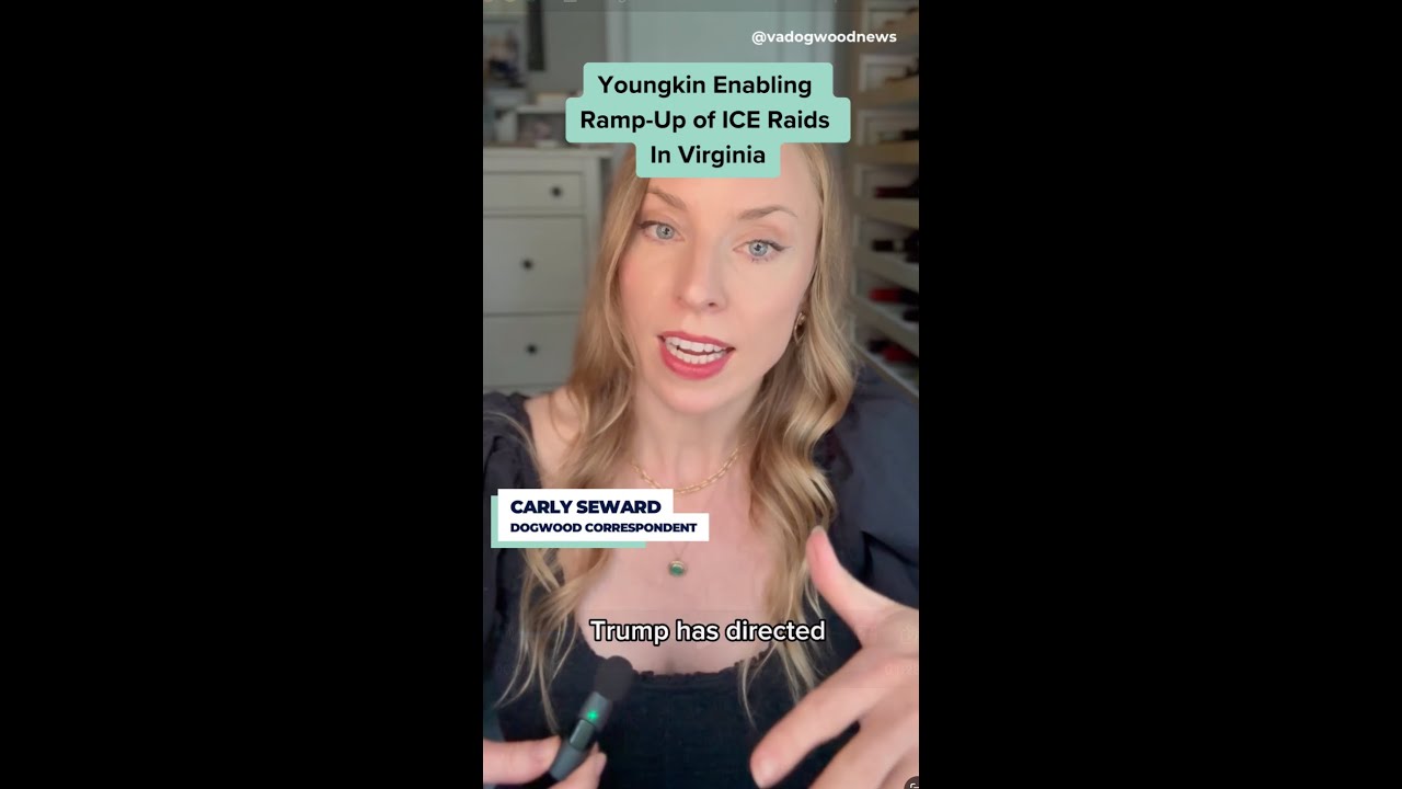Youngkin enabling ramp-up of ICE raids in Virginia - YouTube