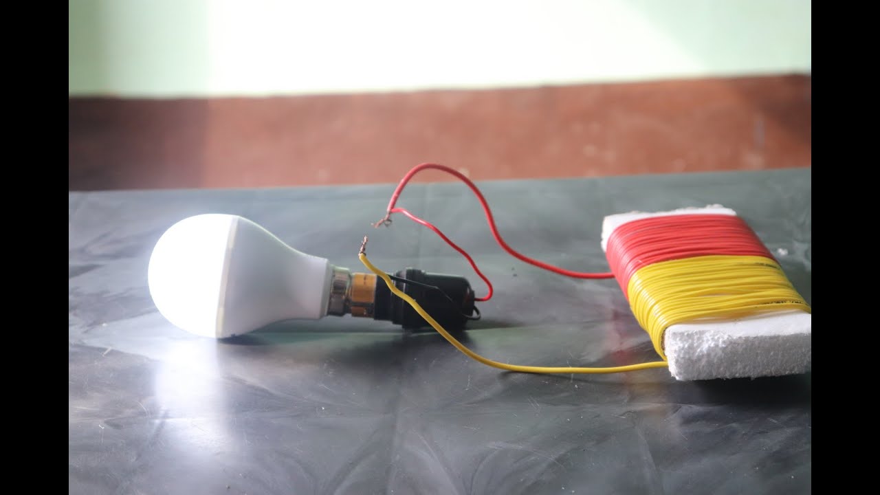 Free energy led bulb - YouTube