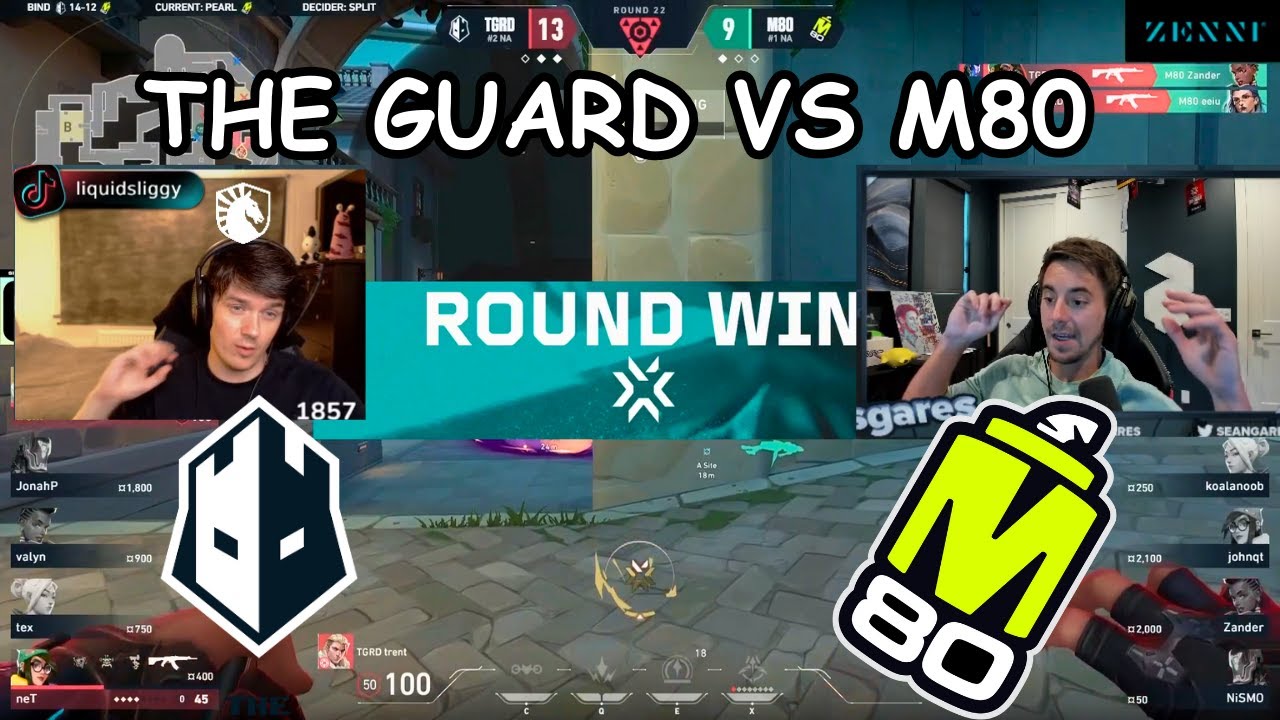 Sliggy and Sean Gares react to THE GUARD VS M80, Grand finals ...