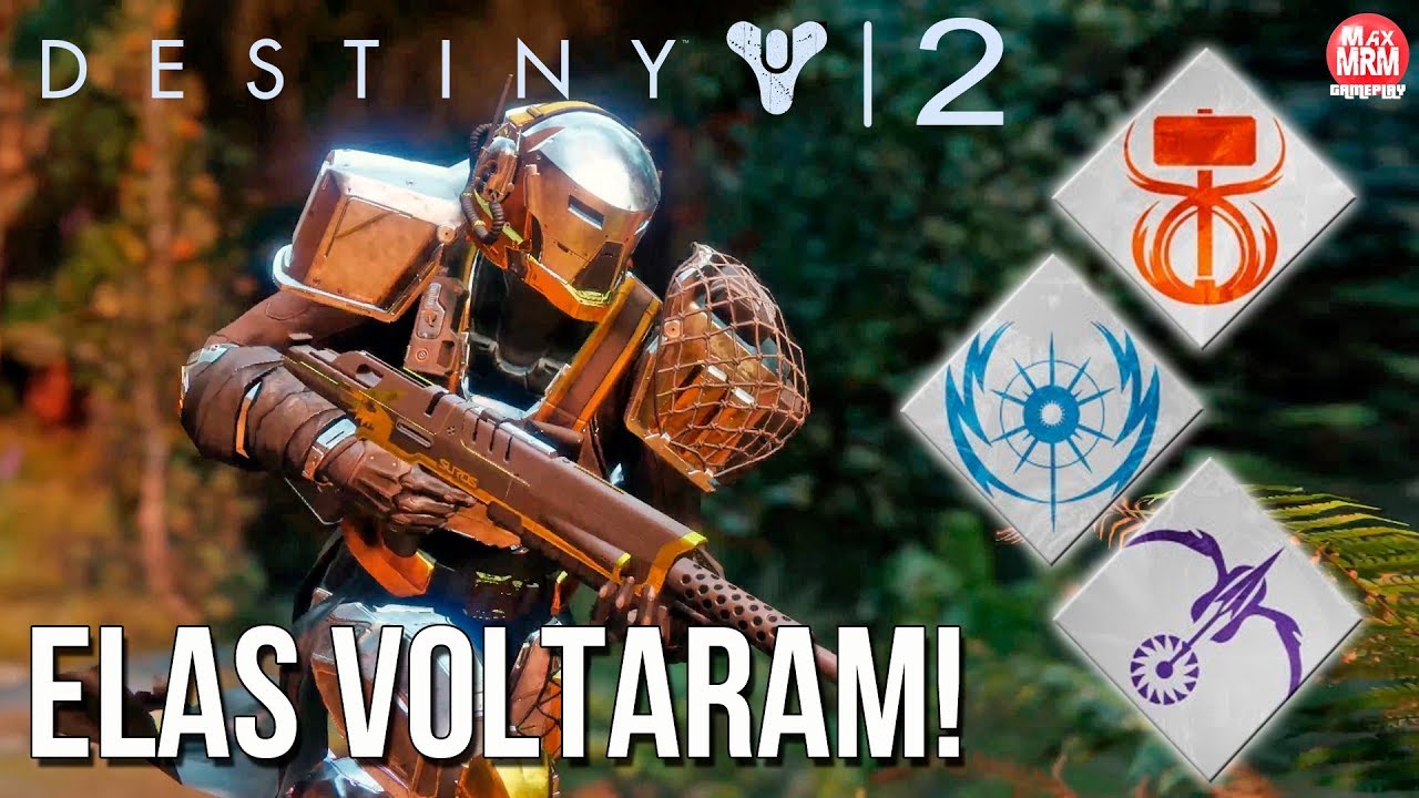 SUBCLASSES DA TTK RETORNAM EM DESTINY 2! - YouTube