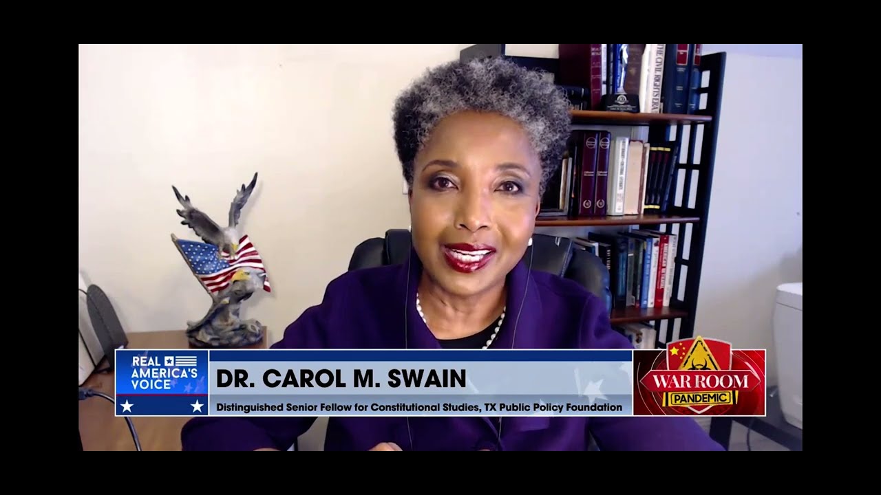 Dr Carol Swain on M4L WC's Fight Against CRT - YouTube