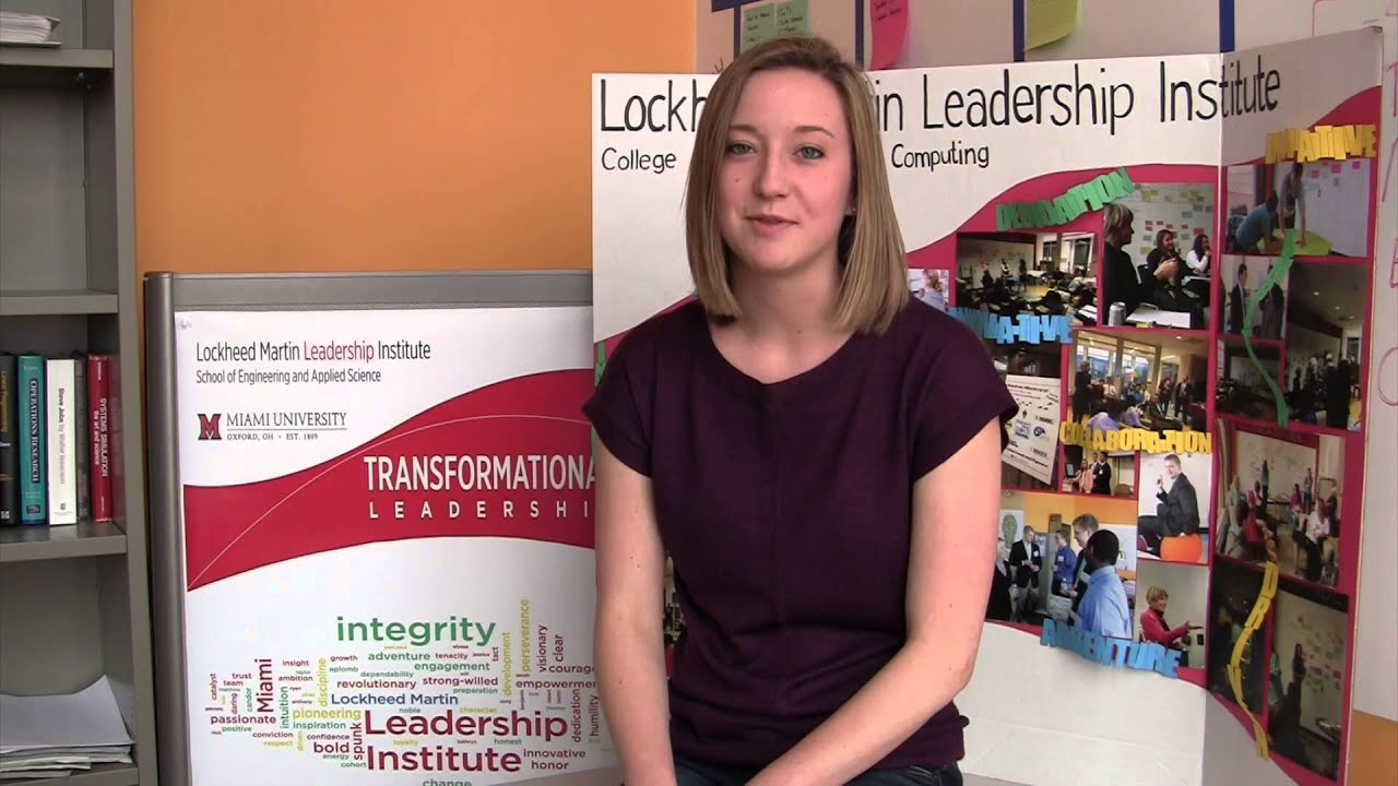 Miami University Lockheed Martin Leadership Institute - Montage of ...