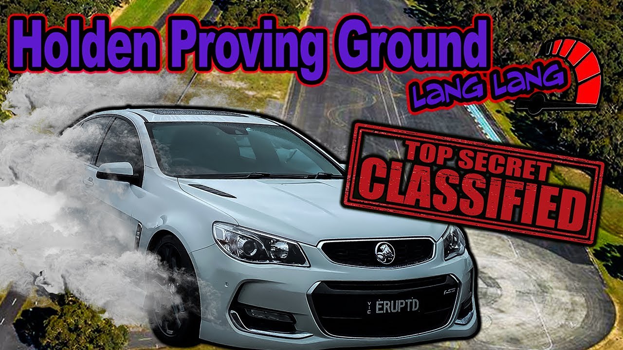 INSIDE the "Holden Proving Ground" - YouTube