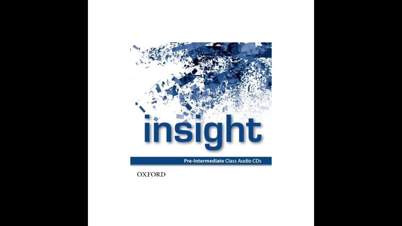 Insight Pre Intermediate Wb 3 01 - YouTube