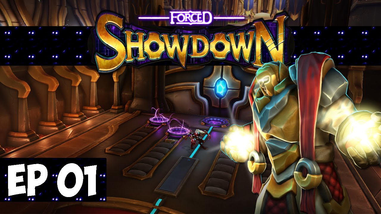 Forced Showdown Gameplay - Ep 1 - Squire of Light - Let's Play Forced Showdown - YouTube